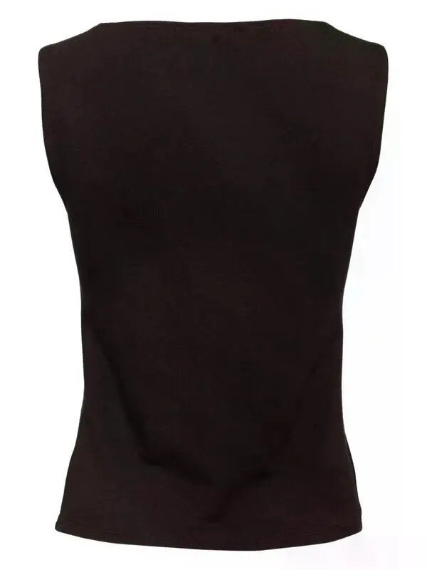 REFORMATION Dusk Top - Brown