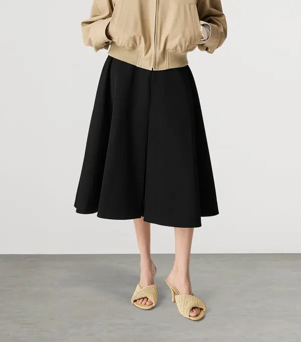 Bottega Veneta Blink Raffia Mules