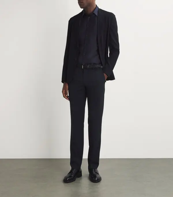 Giorgio Armani Leather Derby Shoes