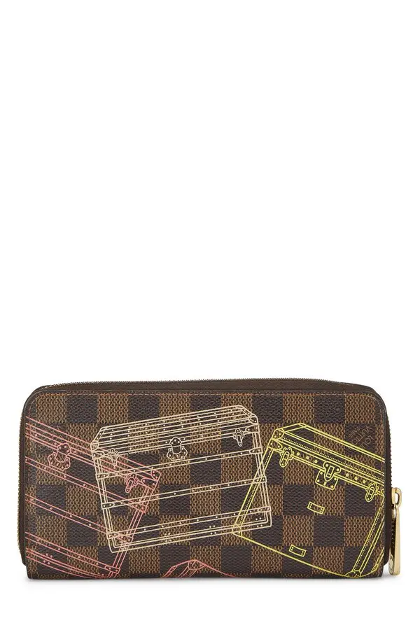 LOUIS VUITTON Monogram Canvas Trunks & Bags Zippy Continental Wallet - Brown