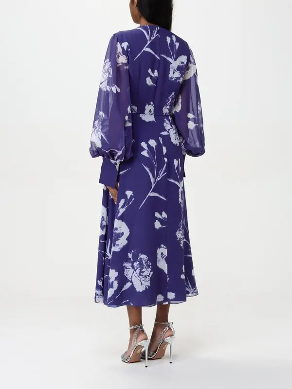 Erdem Floral Print Midi Dress