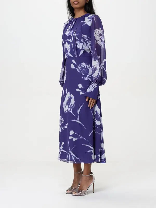 Erdem Floral Print Midi Dress