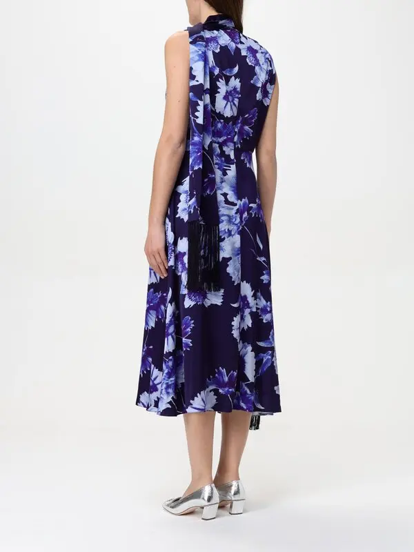Erdem Floral Print Midi Dress
