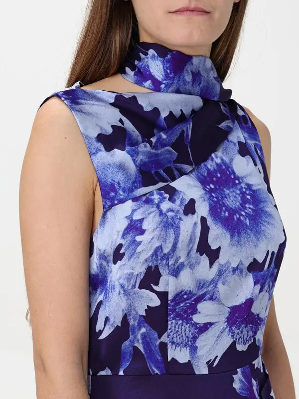 Erdem Floral Print Midi Dress