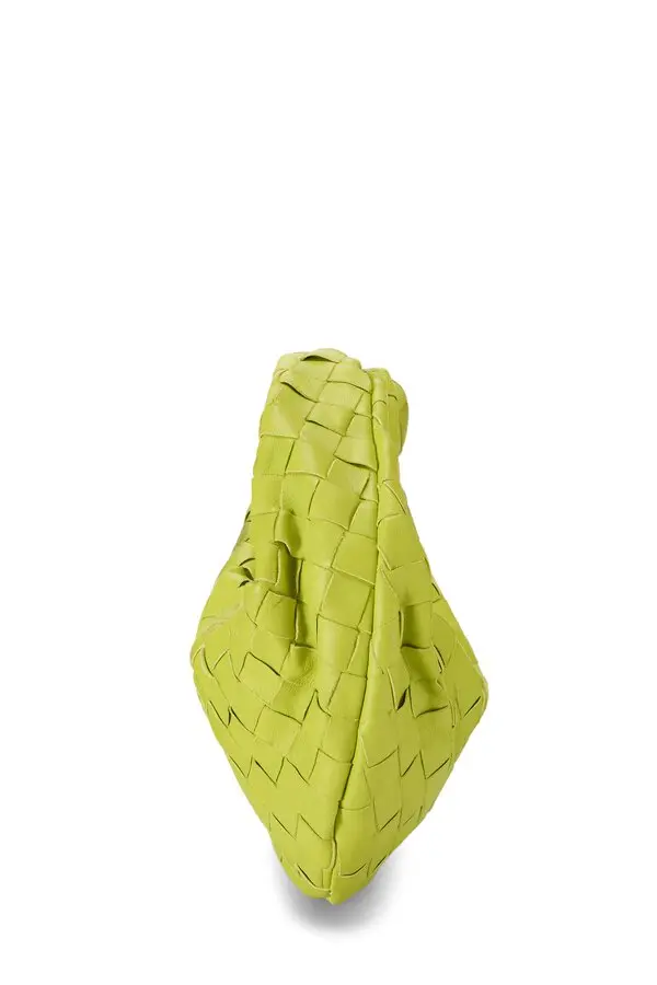 Bottega Veneta Jodie Intrecciato Leather Bag - Green