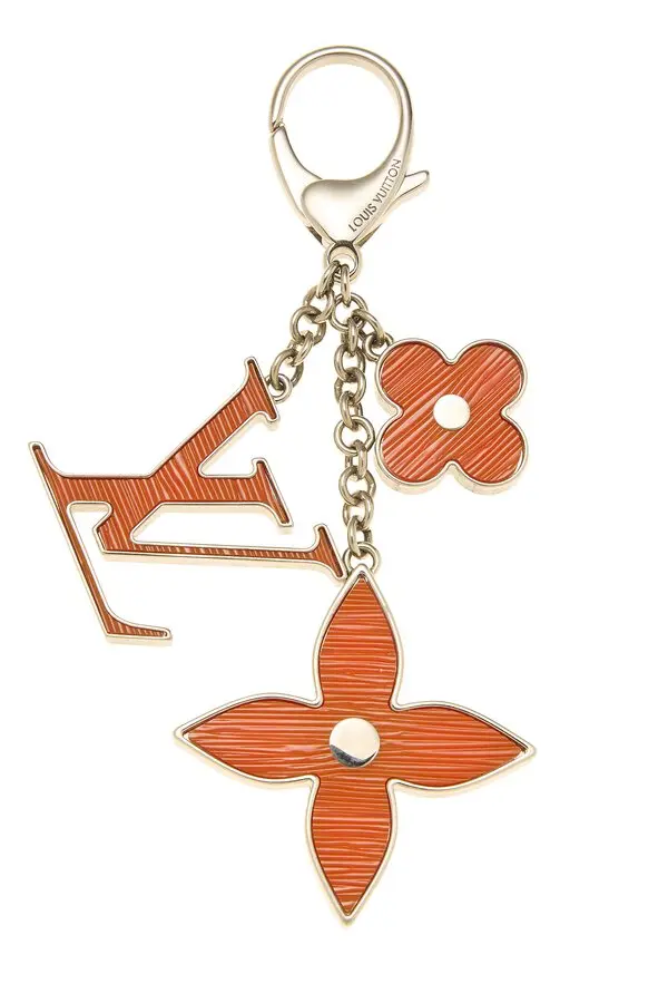 LOUIS VUITTON Fleur De Epi Bag Charm - Orange