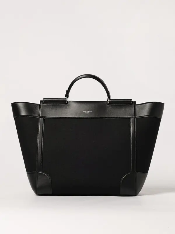 Dolce & Gabbana Top Handle Bag With Detachable Shoulder Strap - Black