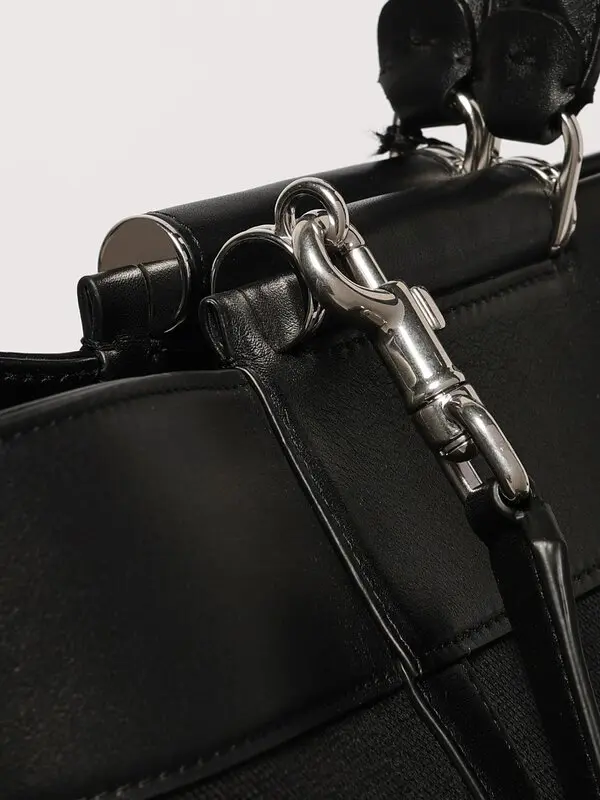 Dolce & Gabbana Top Handle Bag With Detachable Shoulder Strap - Black