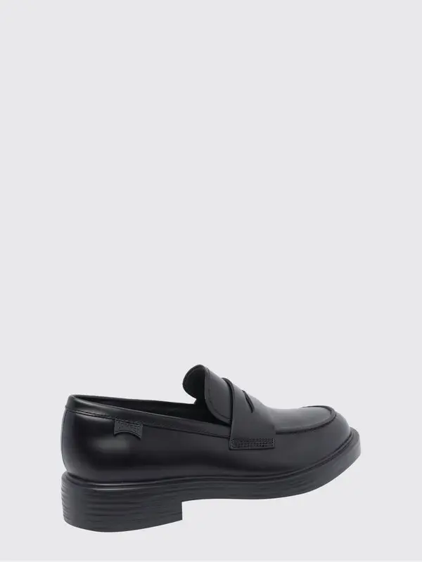 Camper Dean Leather Loafers - Black