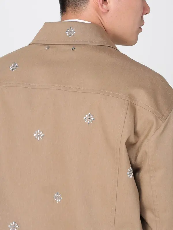 GOLDEN GOOSE Embellished Zip-up Jacket