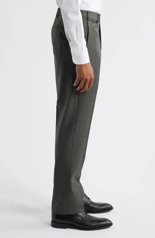 Zanella Devon Super 110s Serge Trousers - Sage