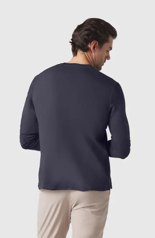 JACK ARCHER Precision Long Sleeve Shirt - Deep Blue