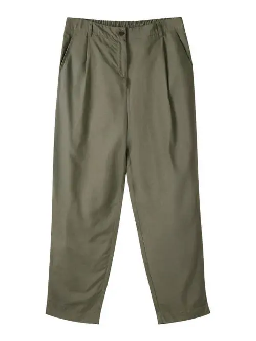 CELTIC & CO. Tapered Leg Trousers
