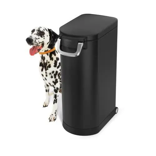 SIMPLEHUMAN X-large Pet Food Can - Matte Black
