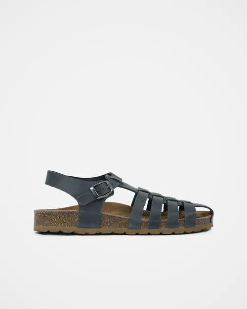 CELTIC & CO. Fisherman's Sandal - Navy