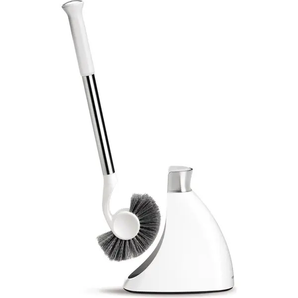 SIMPLEHUMAN Toilet Brush + Plastic - White