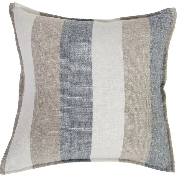 POM POM AT HOME Monterey Linen Accent Pillow - Ocean/ Natural
