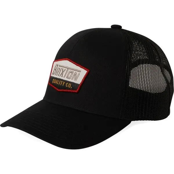 Brixton Regal Netplus® Trucker Hat - Black/ Black
