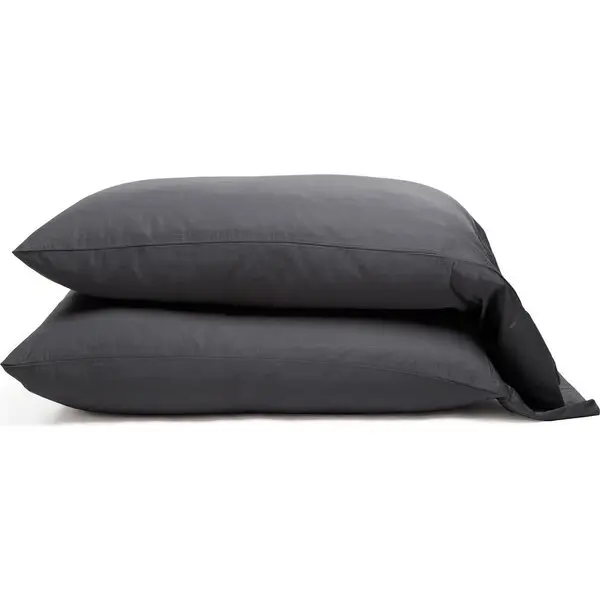 POM POM AT HOME Sateen Set Of 2 Pillowcases - Midnight