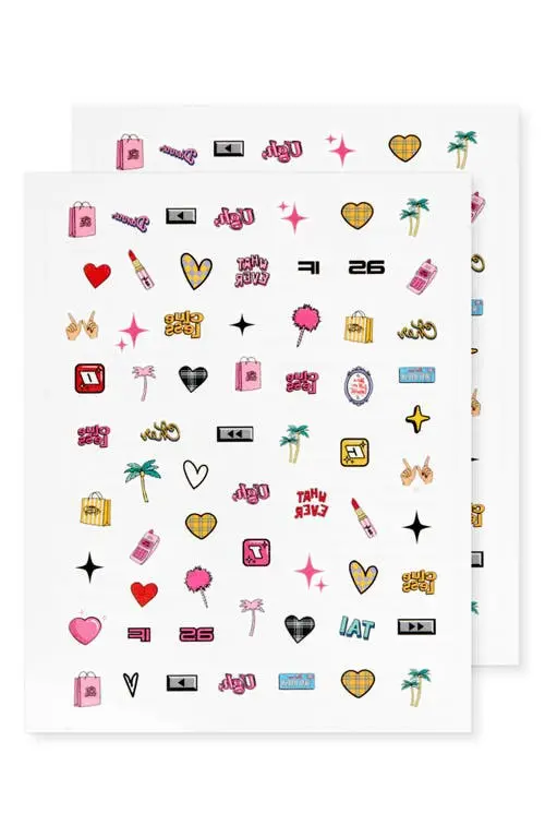 INKED BY DANI Clueless Nail Art Tattoos - Multi