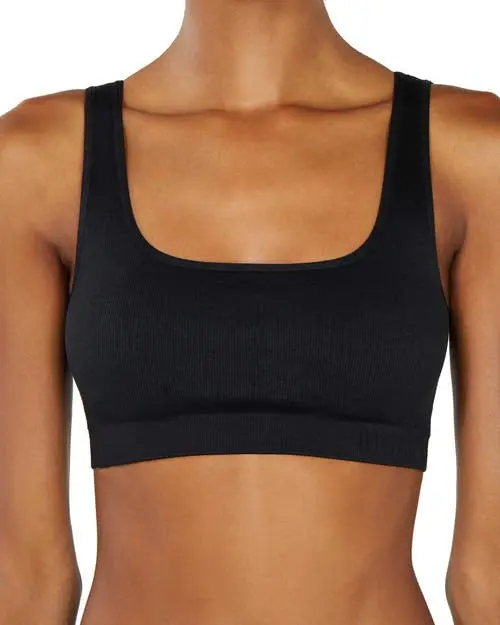 LDMA High Sculpt Bra Rib - Black