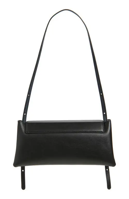 REE PROJECTS Elieze Leather Clutch - Black