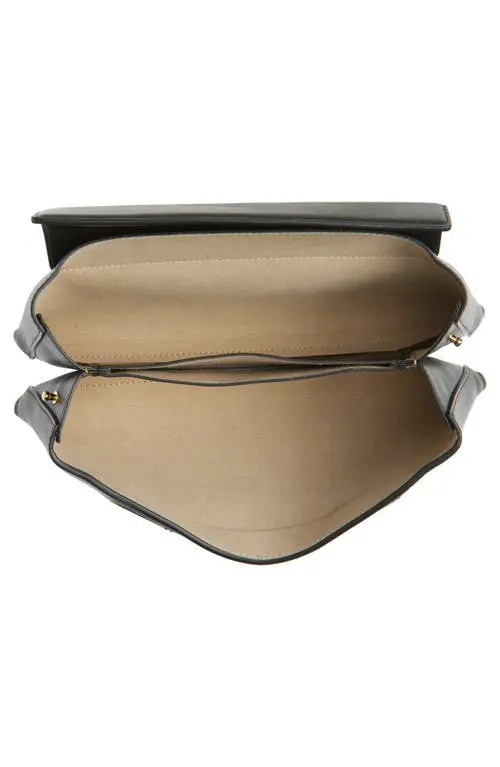 REE PROJECTS Elieze Leather Clutch - Black