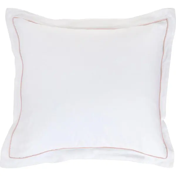POM POM AT HOME Sheena Sateen Pillow Sham - Pink