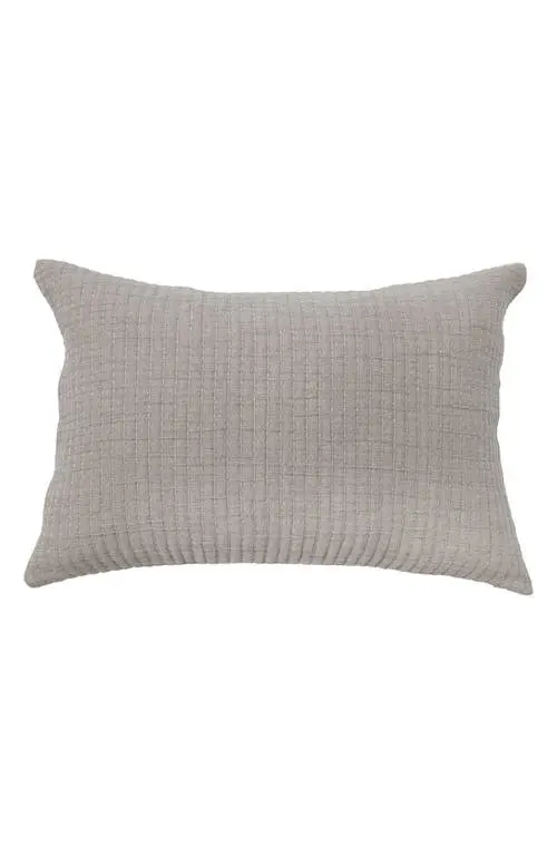 POM POM AT HOME Vancouver Pillow Sham - Grey