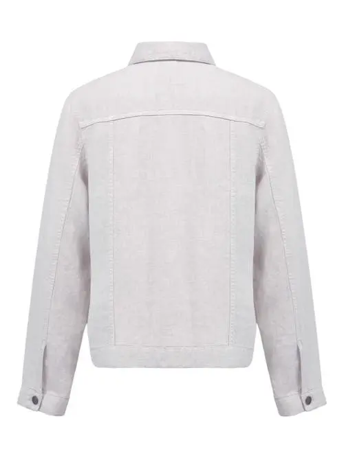 CELTIC & CO. Linen Western Jacket - Stone