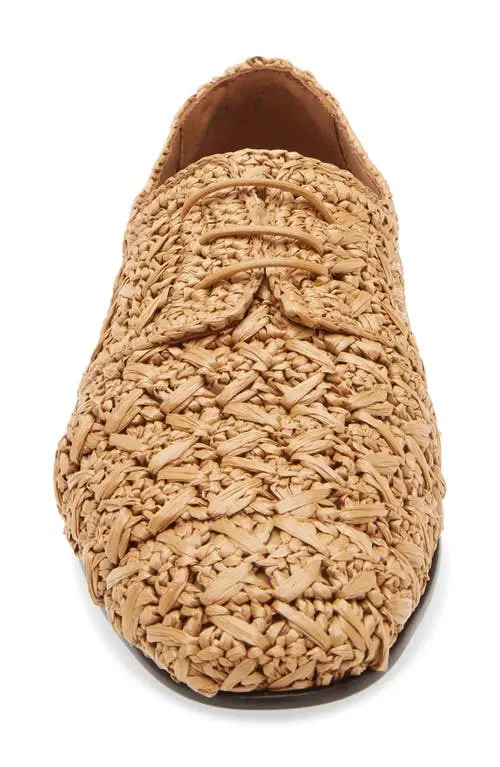 Dolce & Gabbana Raffia Lace-up Loafer