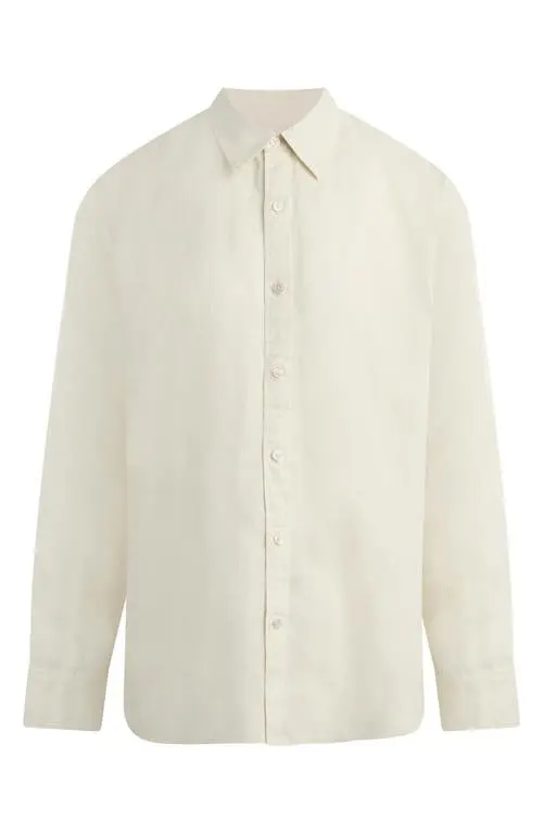 Joe's Jeans Jakob Linen Button-up Shirt - Sea Salt