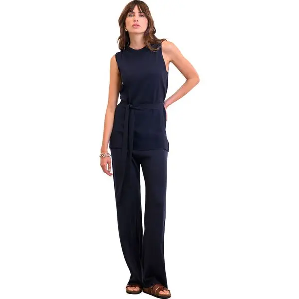 CELTIC & CO. Fine Knit Sleeveless Tunic