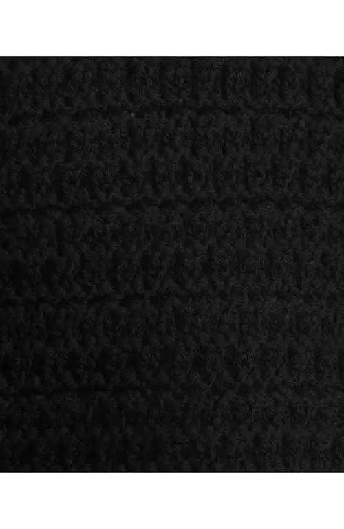 LANDS' END Blend Texture U-neck Vest Sweater