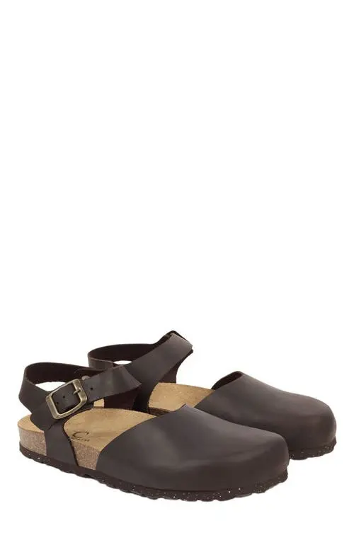 CELTIC & CO. Closed Toe Sandal - Ebony