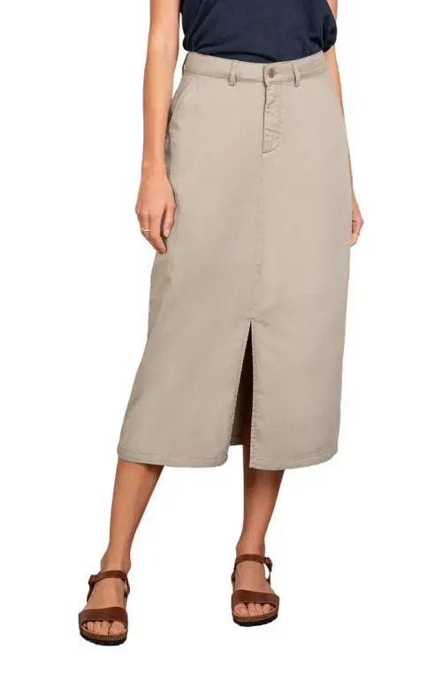 CELTIC & CO. Twill Midi Skirt