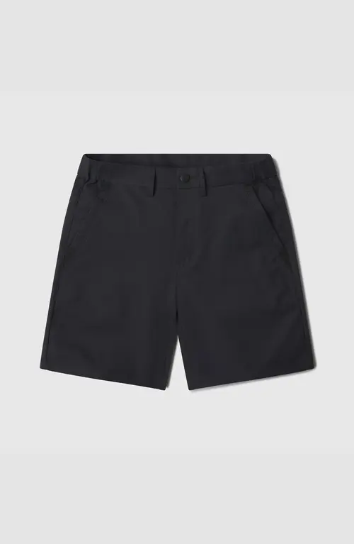 JACK ARCHER Jetsetter Tech Shorts 7-inch Inseam - Space Black