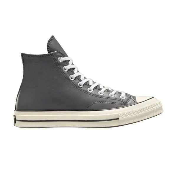 CONVERSE Chuck 70 High Heritage Color Leather Sneakers - Grey