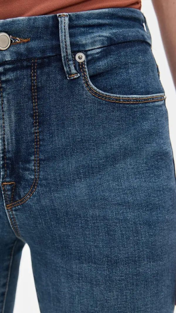 Good American Good Legs Flare Jeans - Blue004