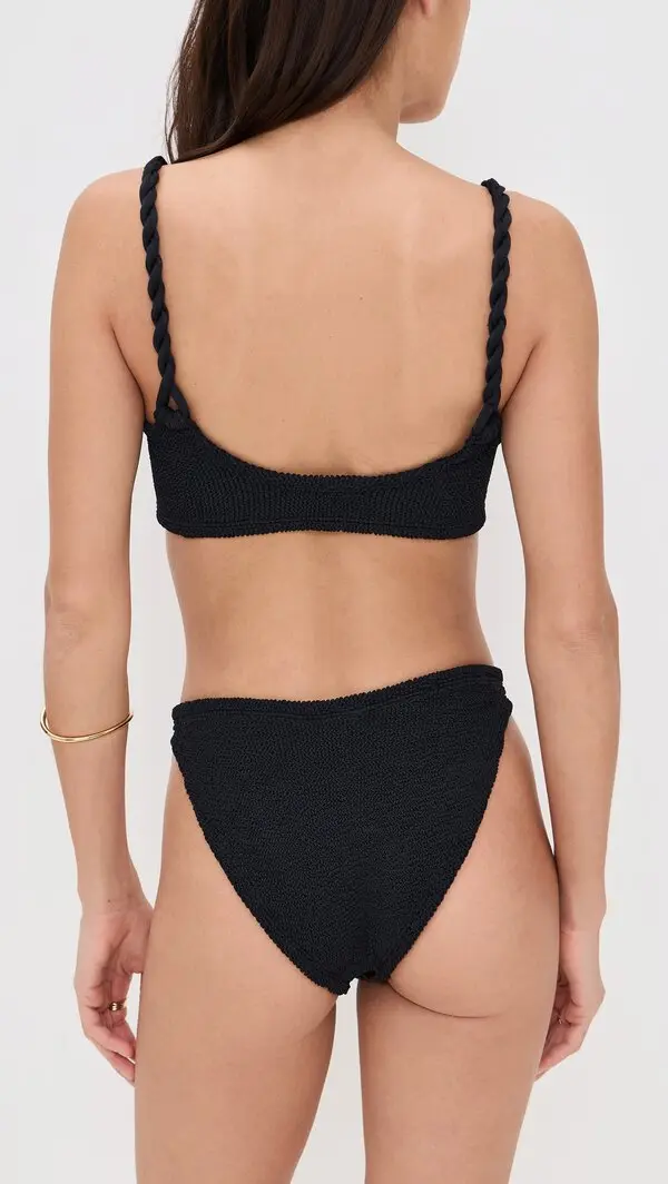 Hunza G Phoebe Bikini Set - Black