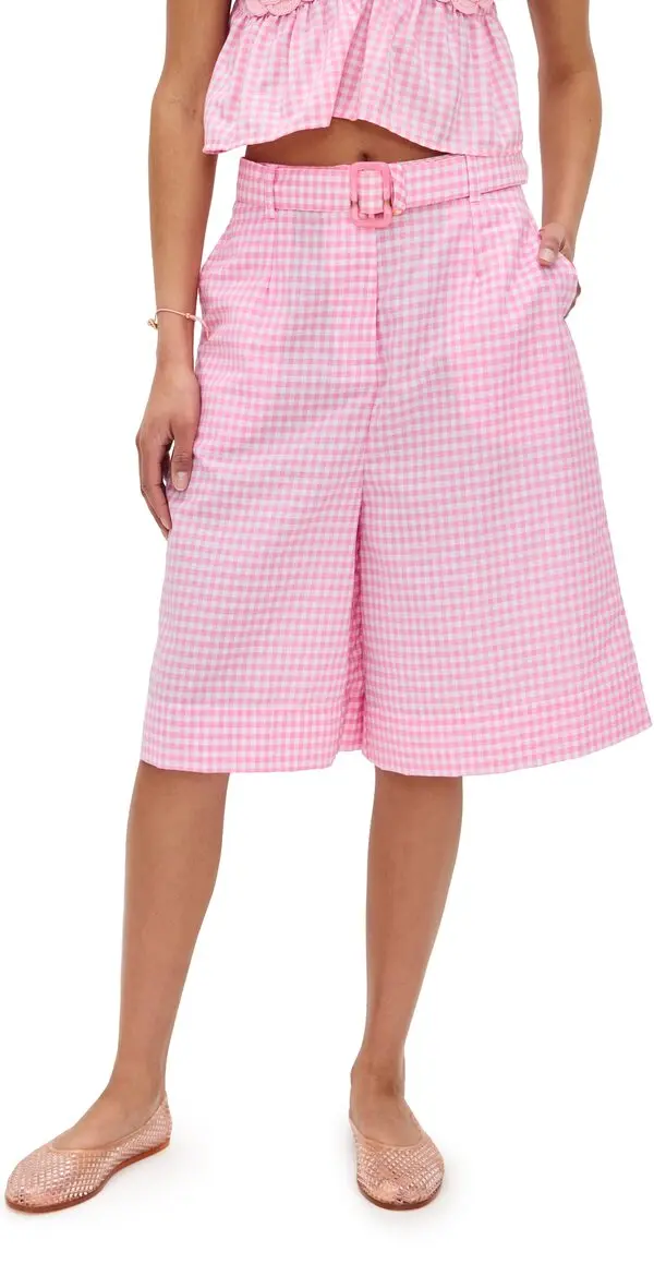 Pitusa Colorblock Bermuda Shorts