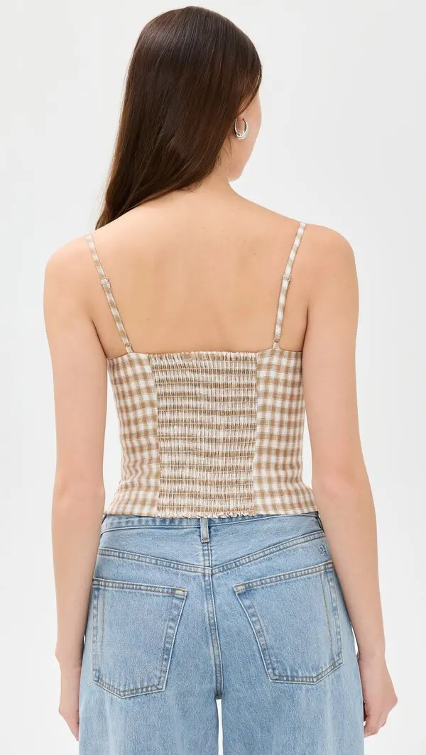REFORMATION Christen Linen Top