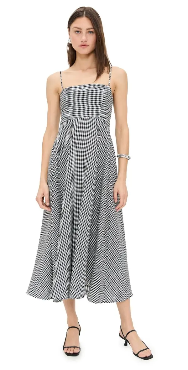 leo lin emily appliqué midi dress Emily Appliqué Midi Dress main image 0
