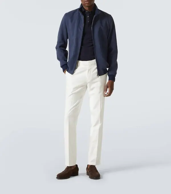 Thom Sweeney Linen Blouson
