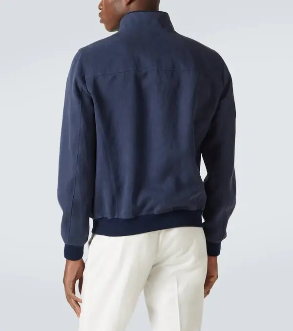 Thom Sweeney Linen Blouson