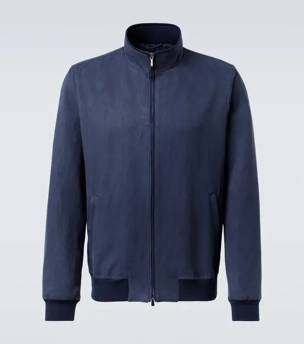 Thom Sweeney Linen Blouson