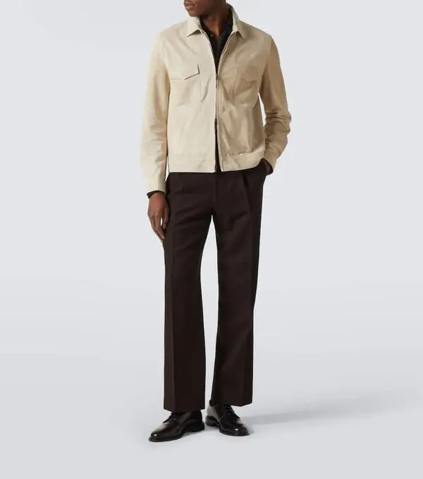 Thom Sweeney Suede Blouson