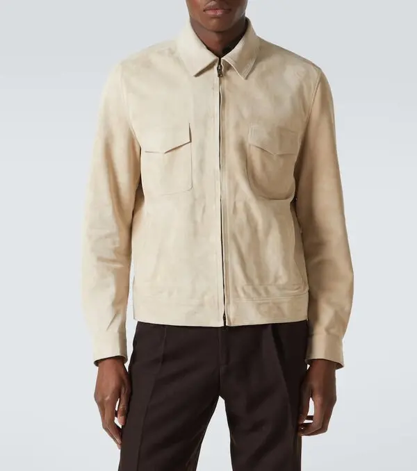 Thom Sweeney Suede Blouson