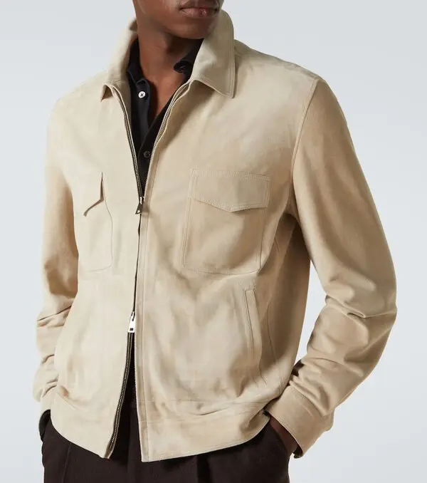 Thom Sweeney Suede Blouson