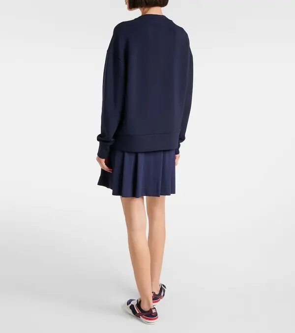 Varley Rasco Logo Jersey Sweatshirt - Blue